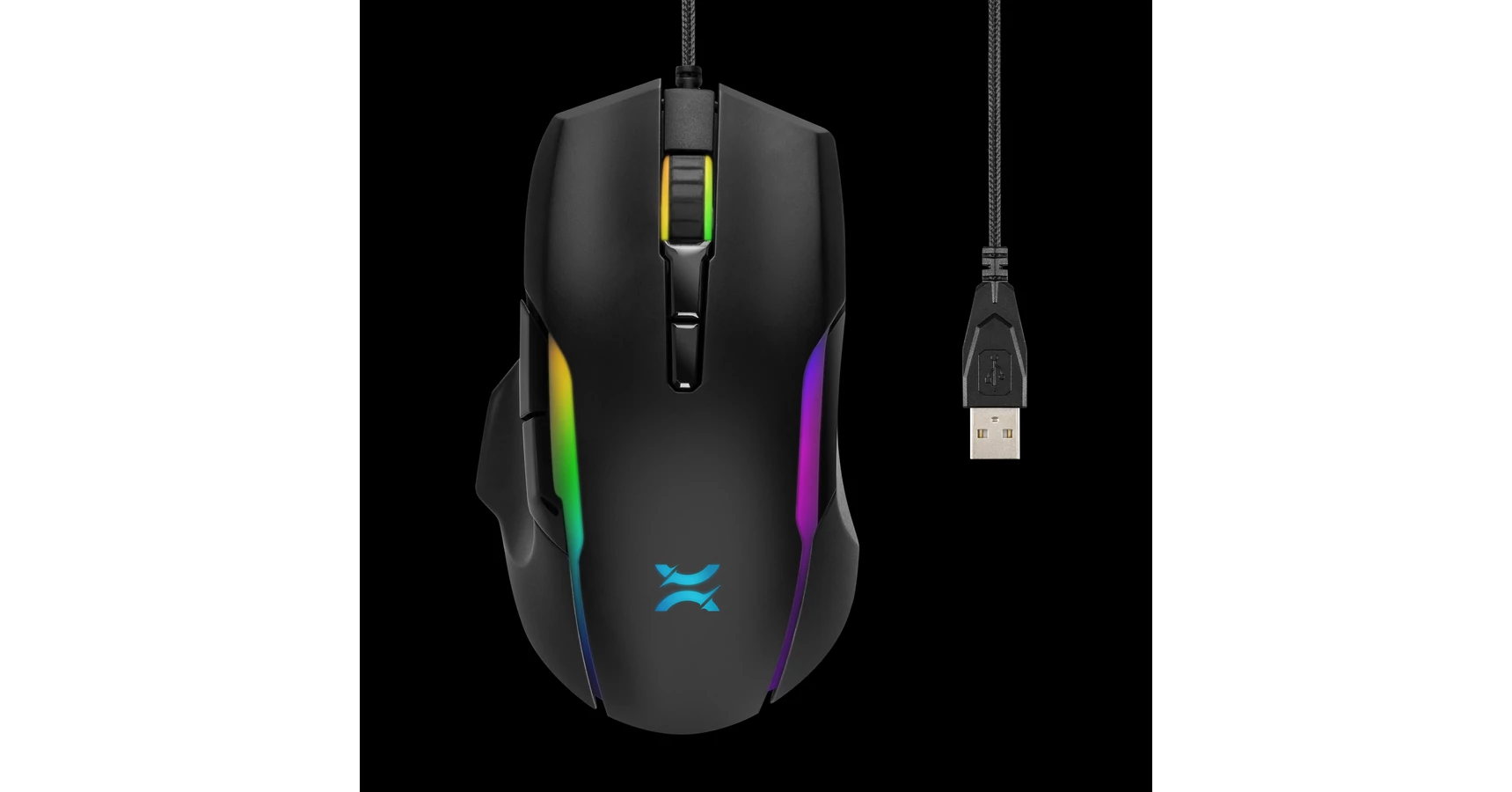 NOXO Deviator Gaming egér 6400dpi, RGB - NOXO - ORISZ Webáruház